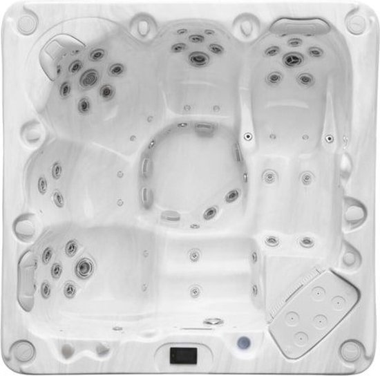 Novum Oasis spa 4 black - 5 persoons | bol