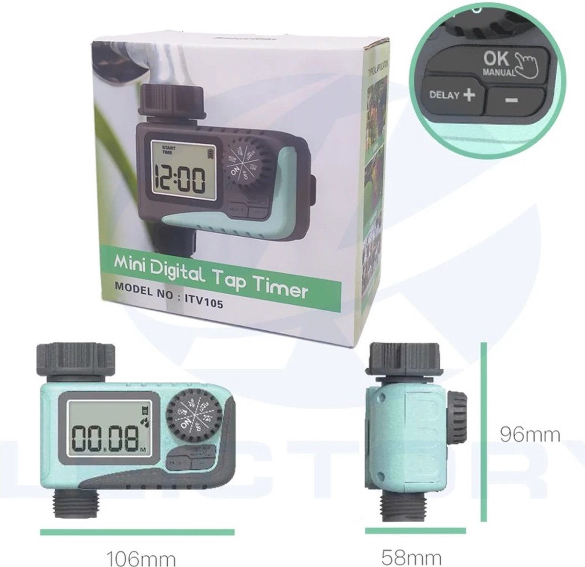 West Bewateringscomputer - Water timer - Waterverdeler- Besproeiing ...