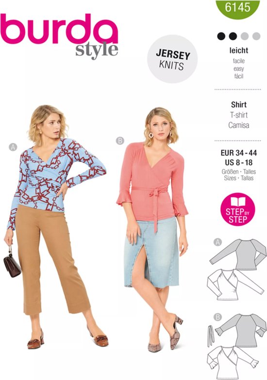 Burda Naaipatroon 6145 | bol
