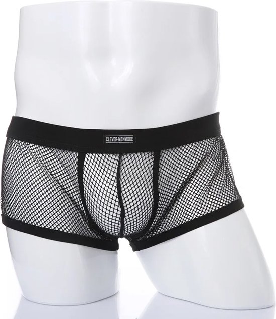 BDSM Visnet boxershort heren - Erotische mannen slip - Verleidelijk - Transparant -... | bol