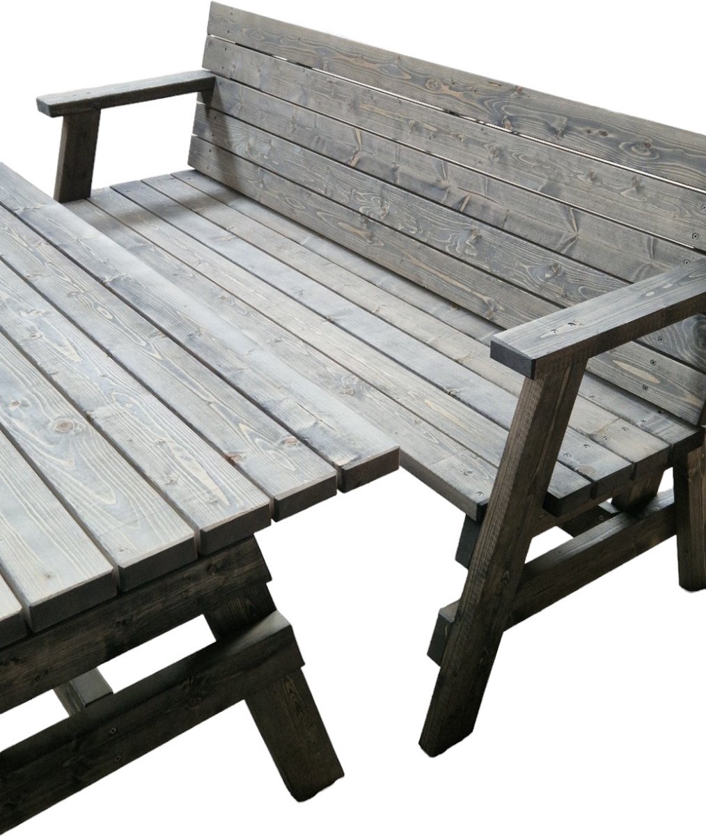 Jee & Bee Tuinset – Gemonteerd Geleverd - Ideaal voor Zes Personen - Behandeld met... | bol