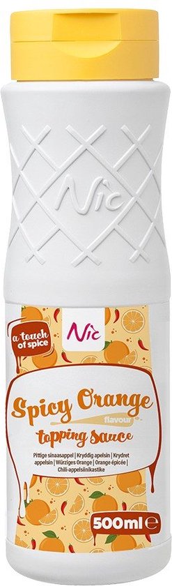 NIC Topping spicy orange 500 milliliter | bol