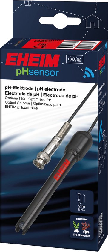 EHEIM - pH-sensor en kalibratievloeistof - Elektrode voor pH controle+e ...