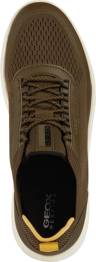 GEOX U SPHERICA A Sneakers - OLIVE - Maat 41 | bol