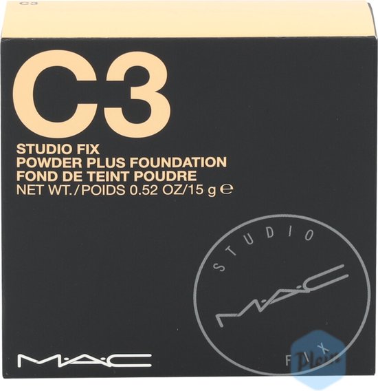 MAC Cosmetics Studio Fix Powder Plus Foundation C3 15 gr | bol