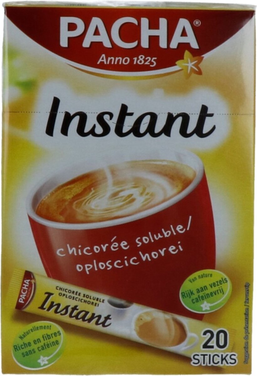 Pacha Instant Sticks Bruin 20 stuks | bol