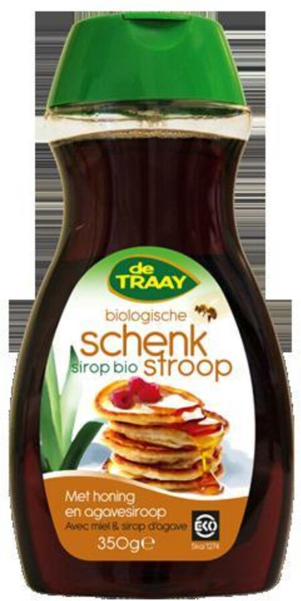 Schenkstroop De Traay - Fles 350 gram - Biologisch | bol