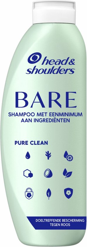 Head & Shoulders - Anti-Roos Shampoo - Bare - Pure Clean - 400 ml | bol