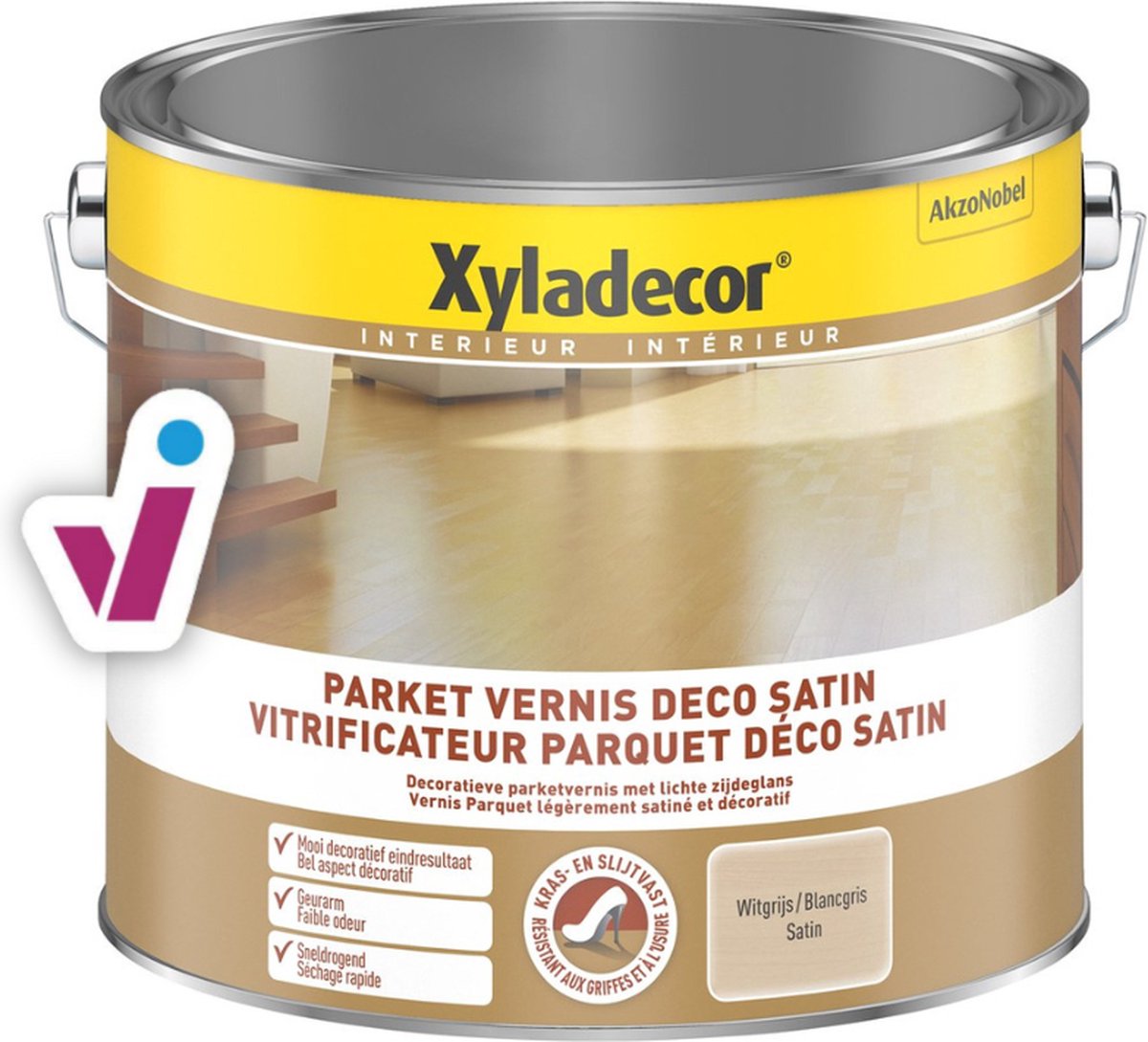 Xyladecor Trap en Parketvernis - Kleurloos - Mat - 0.75L | bol