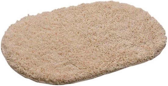 Lucy's Living Badmat - Polyester - Bruin – 50 x 80 cm - Antislip | bol