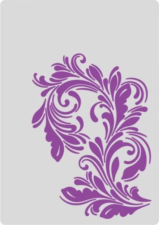 Gemini - Embossingfolder Grand Swirl 5'x7' - Filigree Swirls | bol