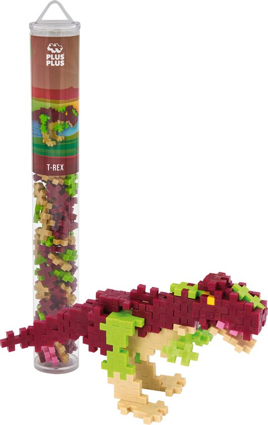 Plus-Plus Tube T-Rex Dinosaurus 100 delige bouwset - 4200 ...