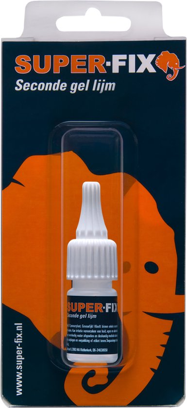 Super-Fix secondelijm gel - 10 gram | bol
