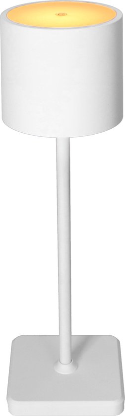 TouchDim Oplaadbare LED Tafellamp - Dimbaar via aanraking - Binnen en ...