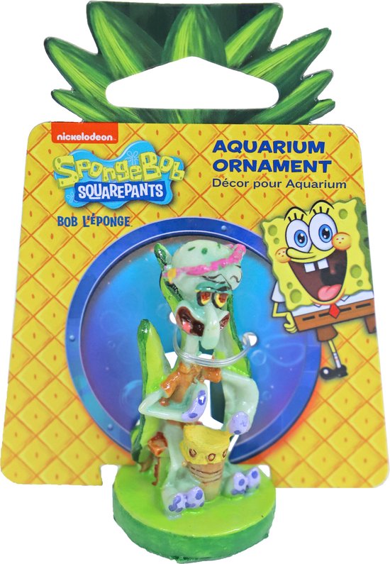 Ornament Spongebob Octo - 3,5x8x9,5 cm - Assorti | bol
