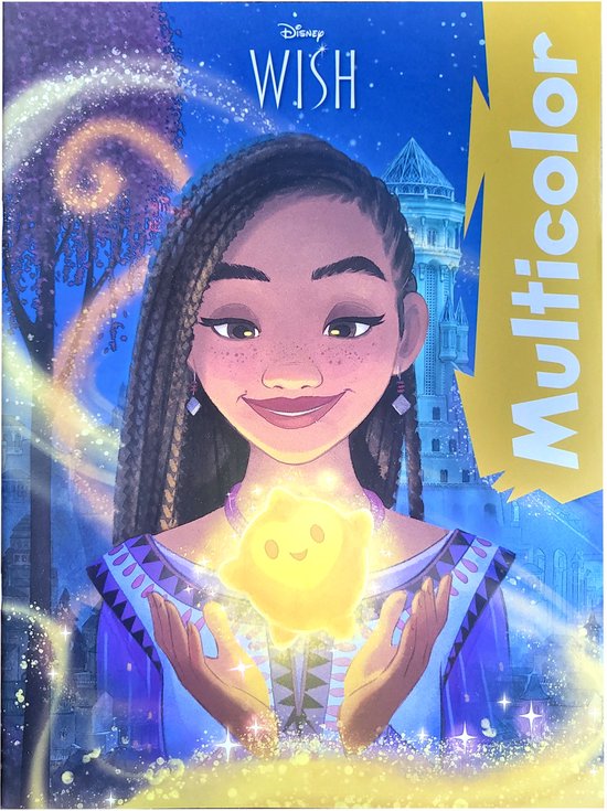 Disney Wish - multicolor - kleurboek - 17 kleurplaten met 17 ...