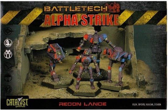 BattleTech Alpha Strike Recon Lance Pack | bol