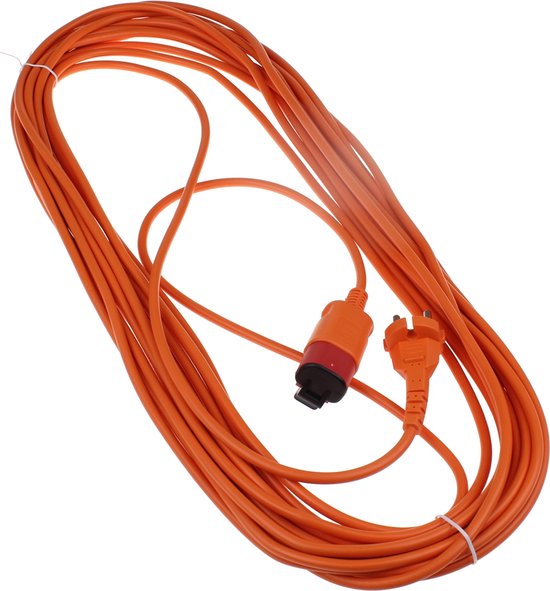 NILFISK - Snoer Backuum 15 mtr oranje - 22156201 | bol