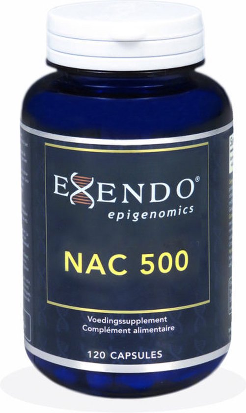 Exendo - NAC 500 (N-acetyl-cysteïne) – 120 caps | bol