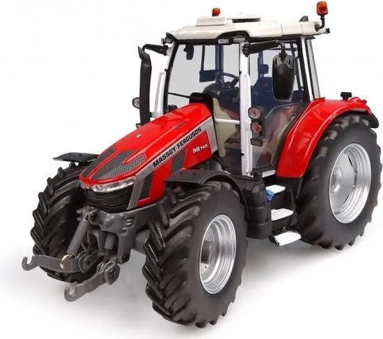 Het 1:32 Diecast-model van de Massey Ferguson 5S.145 uit 2017 in rood ...