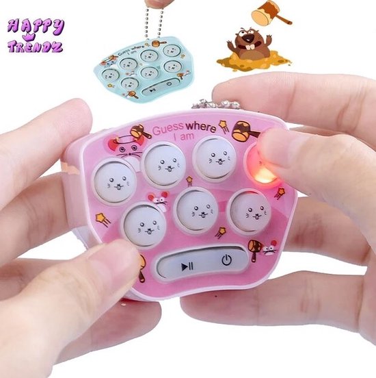 Happy Trendz® 2 stuks - 2 pcs - Handheld Whack-a-mole Mini Game ...