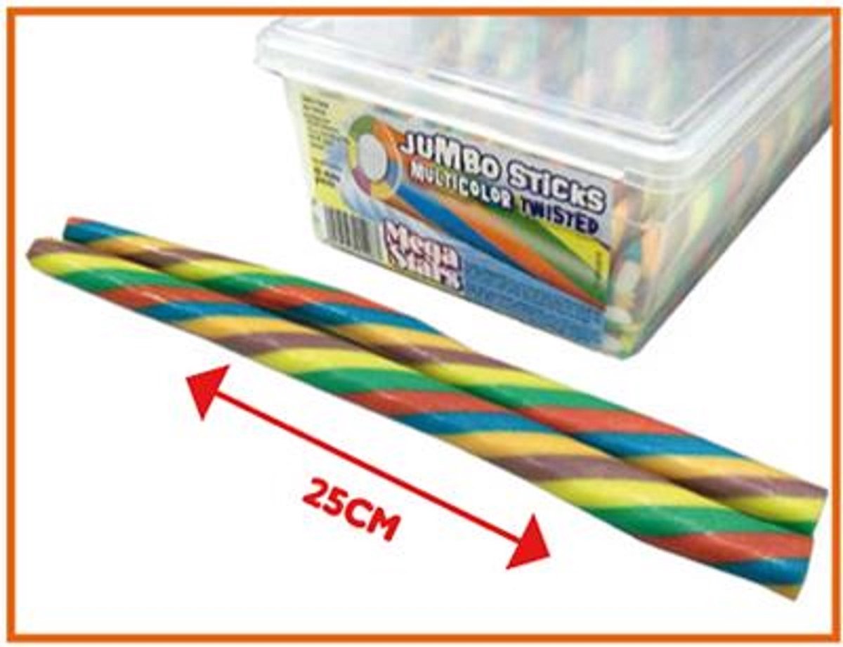 JUMBO STICKS OILED TWISTED (40x47gr) | bol