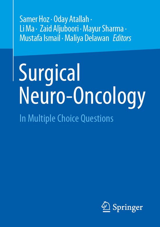 Surgical Neuro-Oncology | 9783031536410 | Boeken | bol