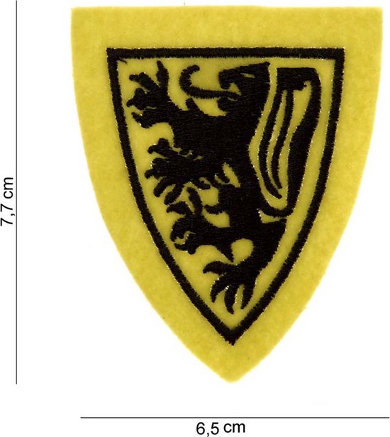 Embleem stof Vlaamse leeuw | bol