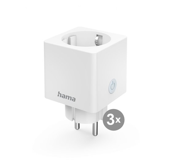 Hama Wi-Fi Stopcontact HomeKit SmartPlug - 16A - 3680W - WLAN Smart ...