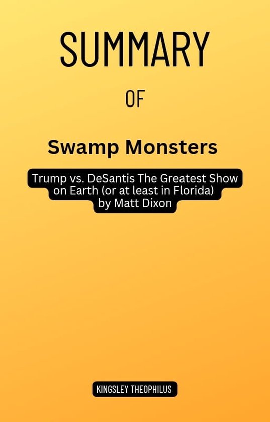 Swamp Monsters (ebook), KINGSLEY THEOPHILUS | 1230007286100 | Boeken | bol
