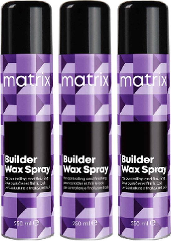 Matrix Builder Wax Spray – Styling wax voor textuur en body ...