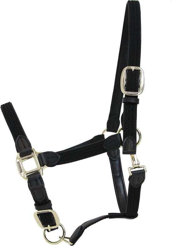 Kentucky Halster Kentucky Gevlochten Zwart | bol