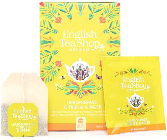 English Tea Shop - Lemongrass, Citrus & Ginger - kruidenthee ...