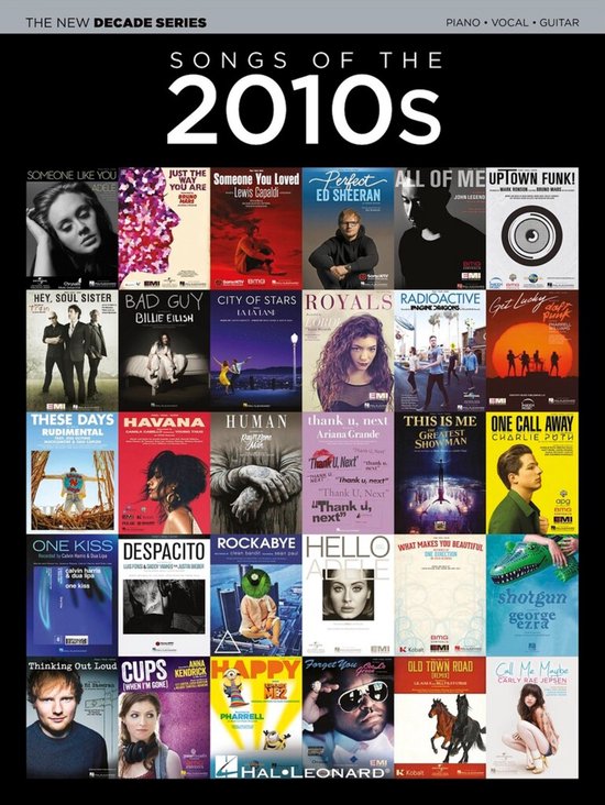 Hal Leonard The New Decade Series: Songs of the 2010s - Songboek | bol