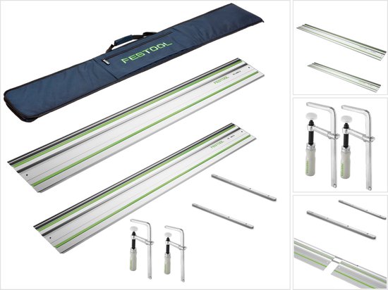 Festool geleiderail set met FS 1400/2 + FS 800/2 + 2x verbindingsstuk ...