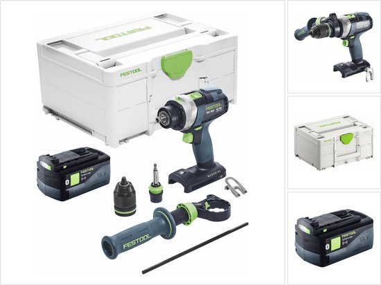 Festool TPC 18/4 I-Basic accu klopboormachine 18 V 75 Nm borstelloos ...