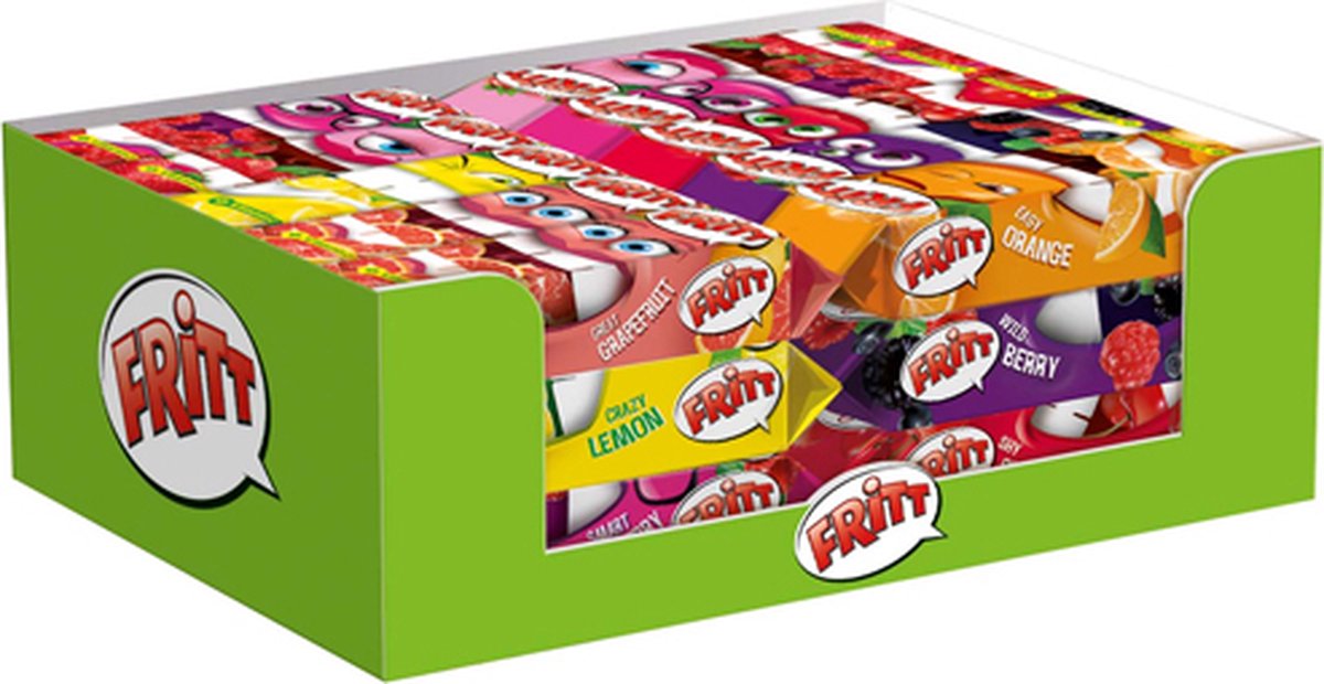 Fritt - Kauw Bonbons Vruchten - 30 stuks | bol