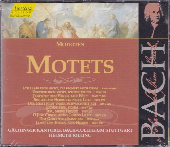 Motetten - Johann Sebastian Bach - Gächinger Kantorei Stuttgart; Bach ...