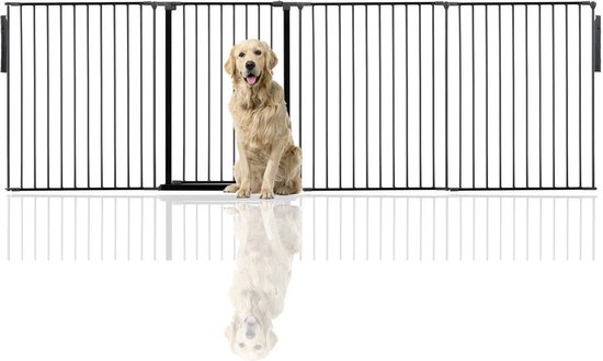 Bettacare Premium Extra Hoge Flexibele Hondenbarrière met Meerdere Panelen, Tot 298cm... | bol