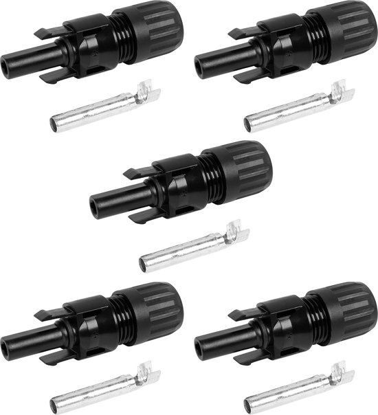 HELUKABEL Paneelcontactdoos compleet met MC4 female plus zonneconnector ...