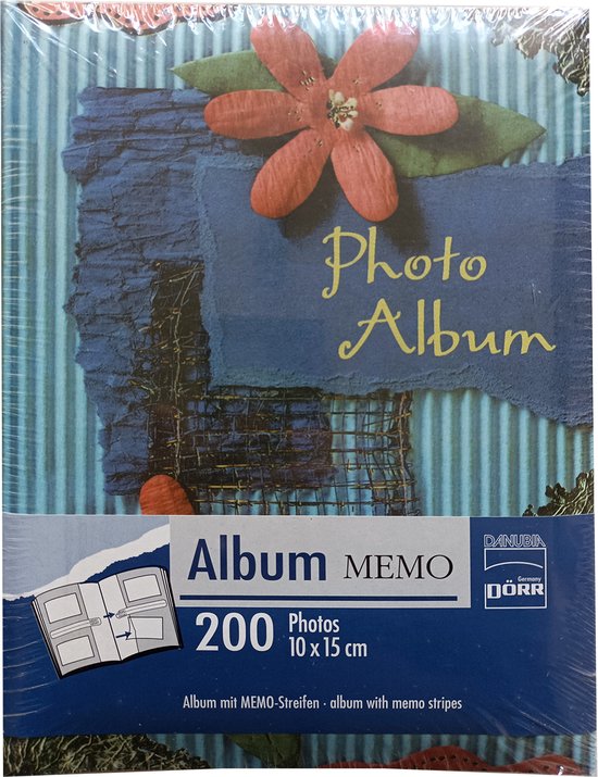 Foto insteek Album Bloem Blauw Danubia | bol