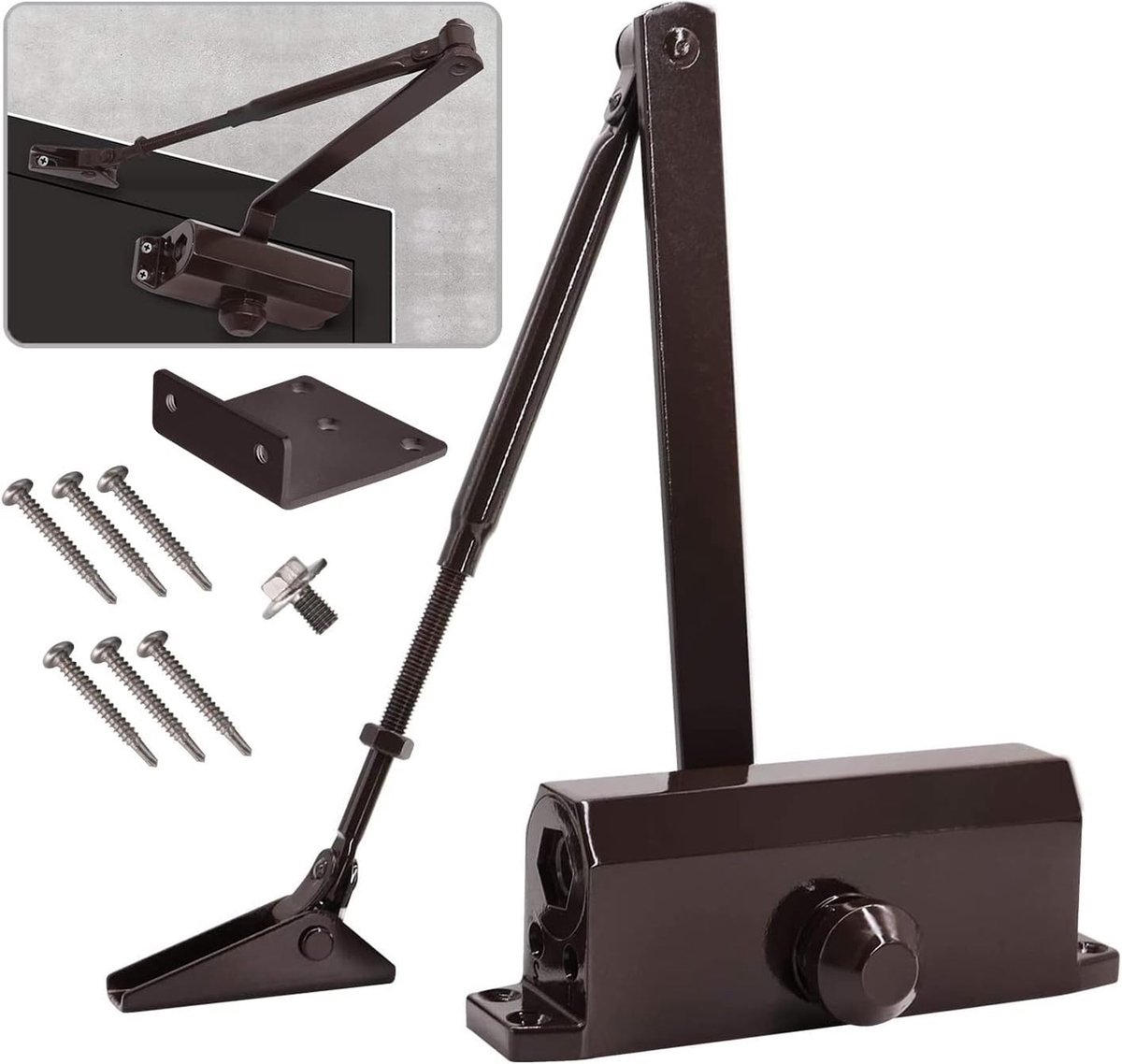 Automatische deursluiter, hydraulisch, veerdeursluiter met ...