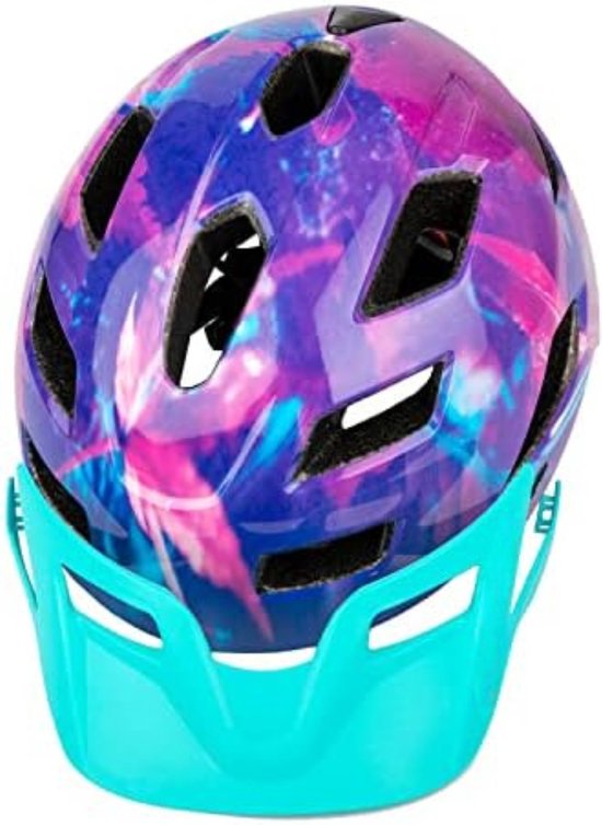 Fietshelm kind - 52-58 cm - Paars | bol