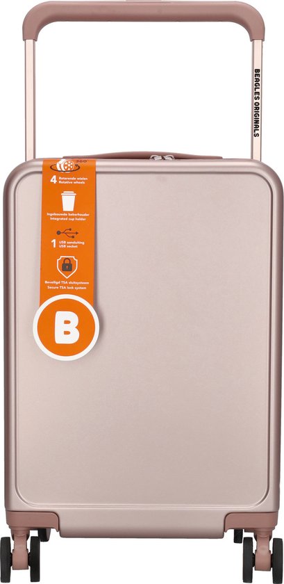Beagles Originals Premium Travel Handbagage Koffer - 55 cm - 37 liter ...