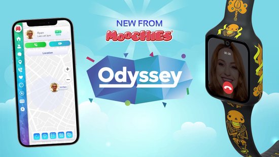 MOOCHIES ODYSSEY SMARTWATCH 4G - WHITE | bol