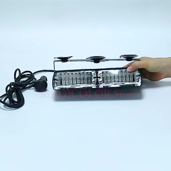 TLVX Auto Zwaailicht Oranje Universeel / Stroboscoop / Raamflitser / Strobe Light /... | bol