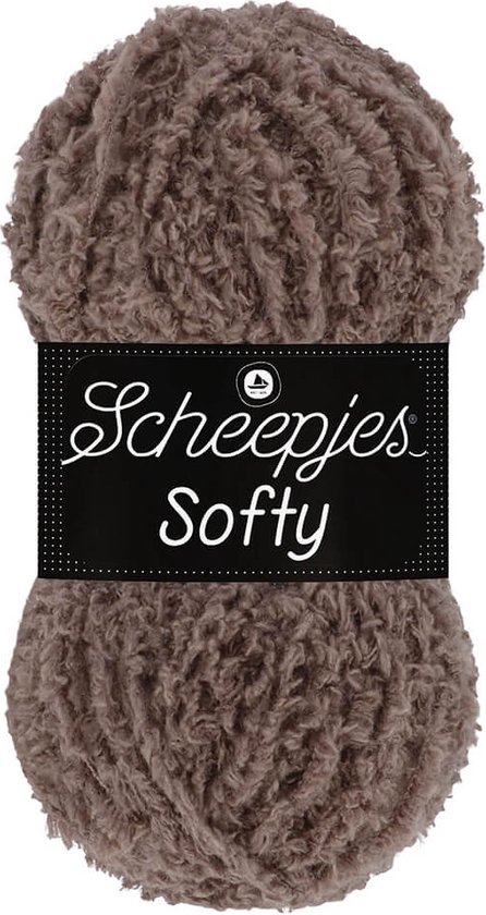 Scheepjes Softy 50g - 473 Bruin | bol