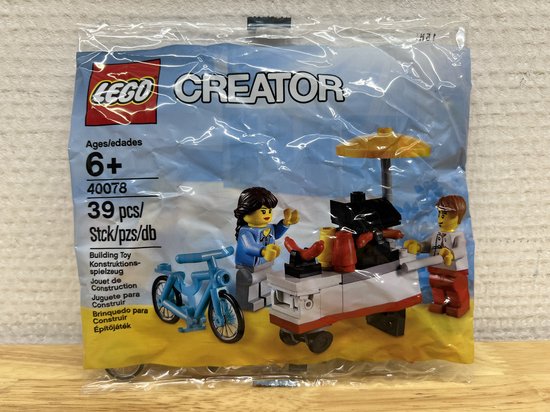 LEGO 40078 Hot Dog Stand (Polybag) | bol