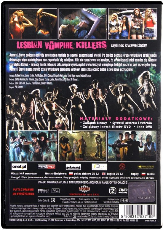 Lesbian Vampire Killers [dvd] Dvd James Corden Dvds Bol