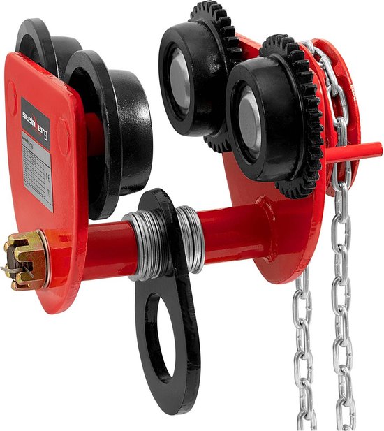 Steinberg Loopkat - 3.000 kg - flensoppervlak 60-110 mm - met ketting | bol